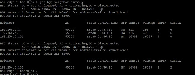 NSX-T Routing Configuration – Networking & Security