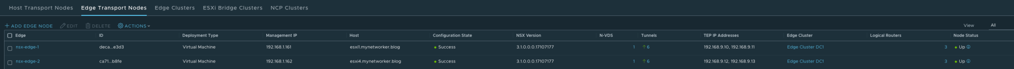 NSX-T VRF Gateway – Networking & Security