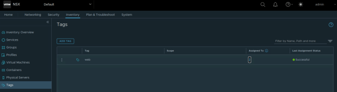 VMware NSX Distributed Firewall – Networking & Security