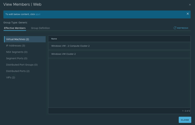 VMware NSX Distributed Firewall – Networking & Security