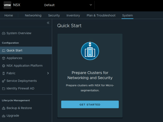 VMware NSX Distributed Firewall – Networking & Security