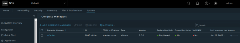 VMware NSX Distributed Firewall – Networking & Security