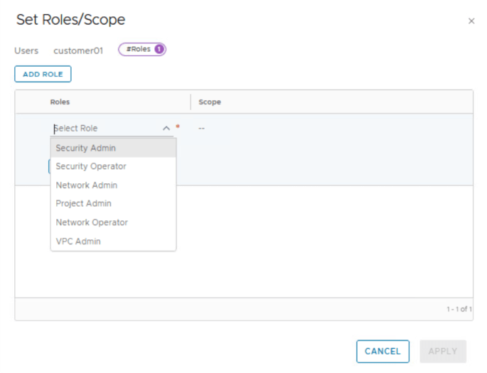 Multi-tenancy in VMware NSX – Networking & Security
