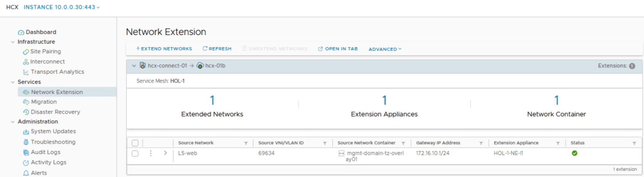 VMware HCX – Network Extension between sites – Networking & Security
